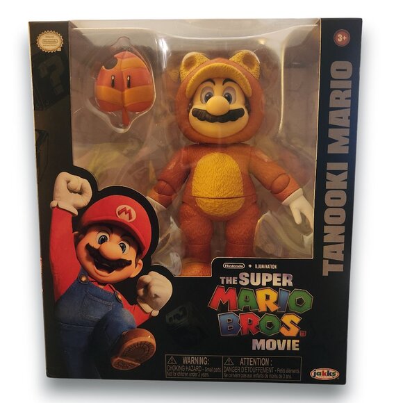 Nintendo | Toys | Nintendo Super Mario Tanooki Action Figure Orange And ...